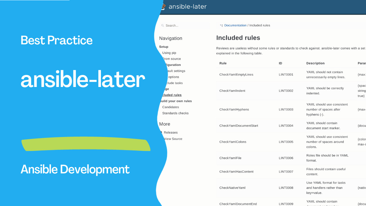 Enhancing Ansible Role Development With Best Practices With Ansible Later